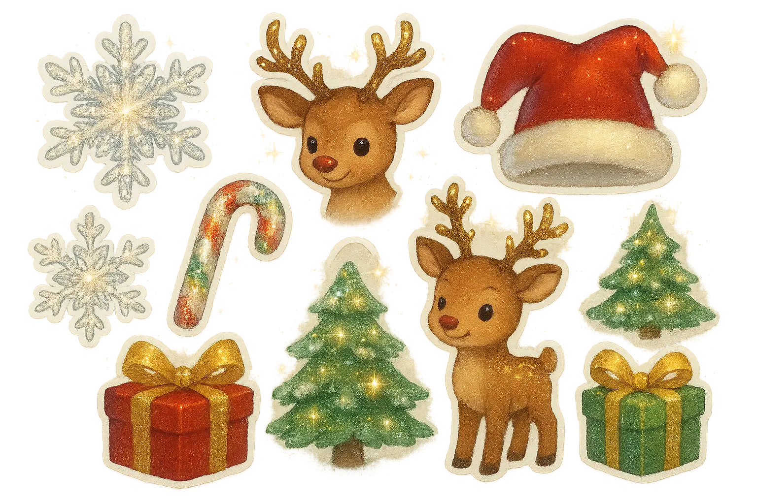 Add a Touch of Magic with Christmas Stickers